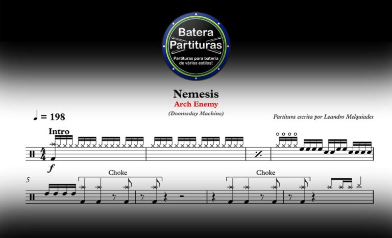 Nemesis – Arch Enemy – Batera Partituras